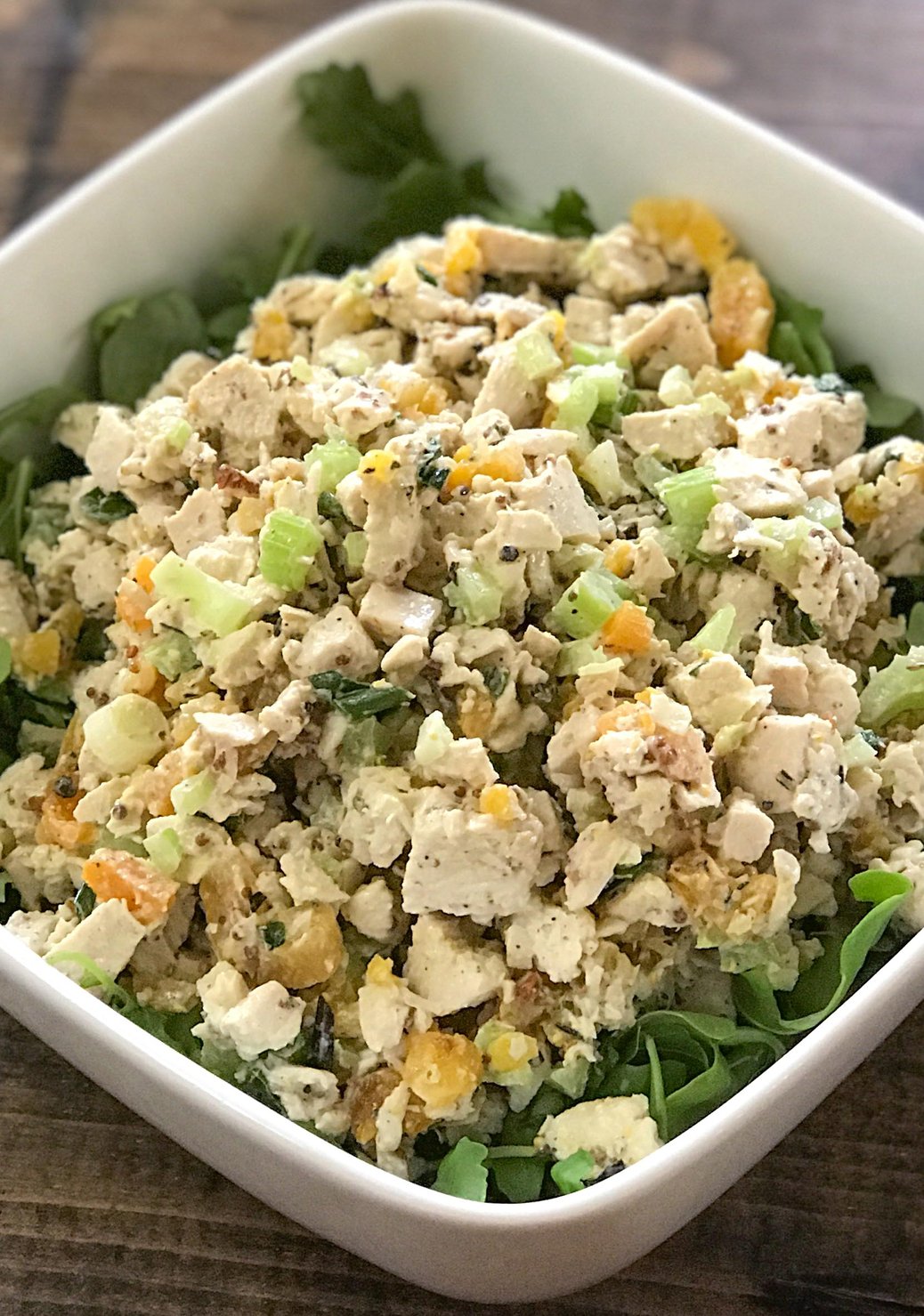 Apricot Almond Chicken Salad Recipe
